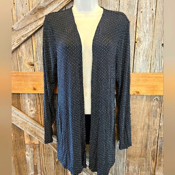 J. Jill | Tops | J Jill Open Front Cardigan Size M Draped Knit Wearever ...